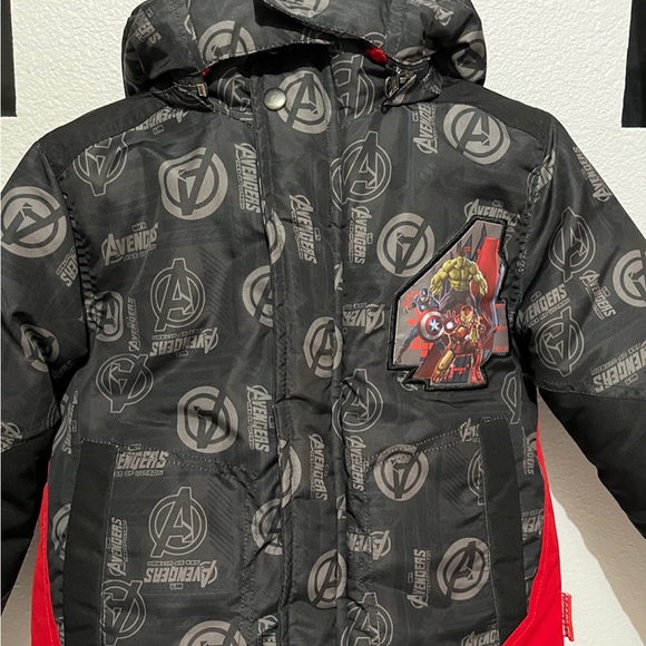 Marvel | Jackets & Coats | Marvel The Avengers Puffer 4t | Poshmark